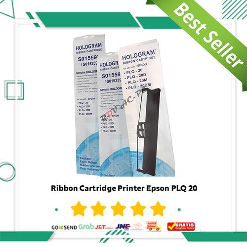 Jual ribbon cartridge printer epson plq 20 pl-30 ori by hologram pita ...