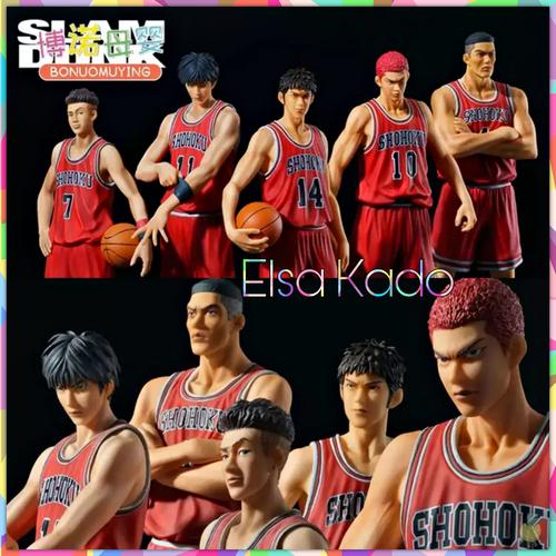 Jual slam dunk shohoku on bench action figure slamdunk Statue Pose ...
