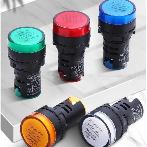 Jual Pilot Lamp LED AD16 22DS 22mm AC 220V - Kuning - Jakarta Barat ...