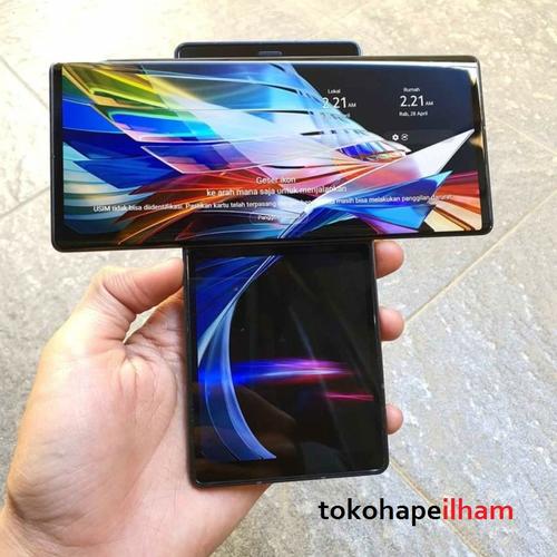 Jual LG WINGs 5G DUAL SCREEN RAM 8GB 128GB FULLSET SECOND ORIGINAL ...