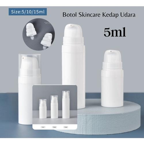 Jual Botol Skincare Essence Treatment Botol Vakum Kedap Udara 5ml ...