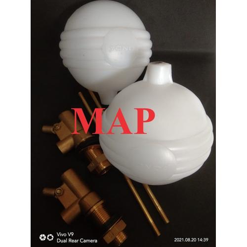 Jual Floater / Floating Valve (Pelampung) Bronze / Kuningan ONDA Ø 3/4 ...