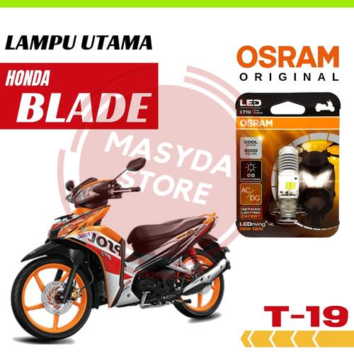 Jual Lampu Depan LED Motor Honda Blade 110 FI Osram T19 - STANDAR NON LED - Kab. Tangerang ...