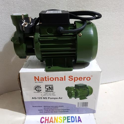 Jual Pompa National SPERO AQ-125 NS/POMPA PENDORONG / POMPA MINI/POMPA ...