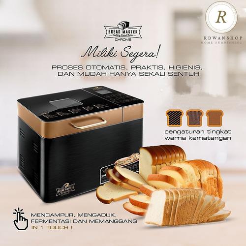Jual Mesin Pembuat Roti Otomatis Bread Master Bread Maker Low Watt ...