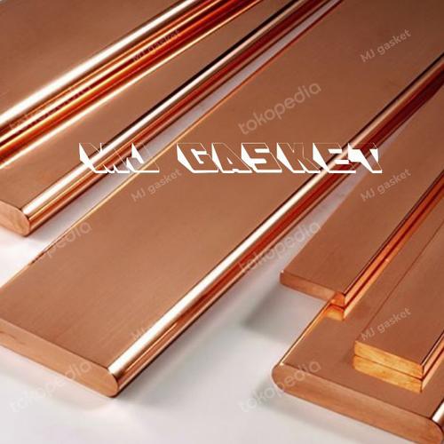 Jual busbar tembaga / tembaga strip tebal 10mm 50mm x 50cm - Jakarta ...