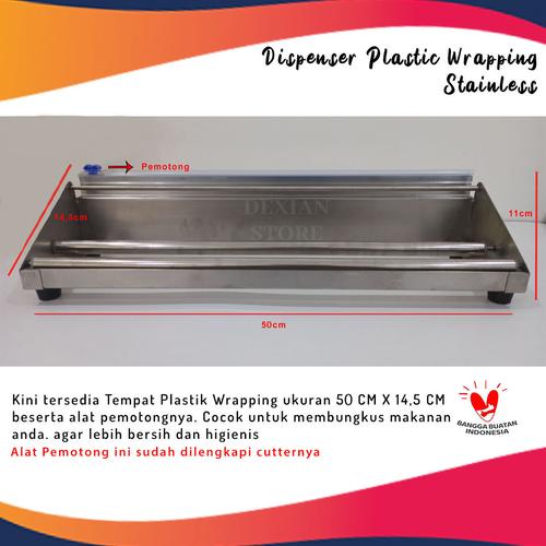 Jual Alat pemotong plastik wrap (Dispenser plastik wrap) - Kota ...