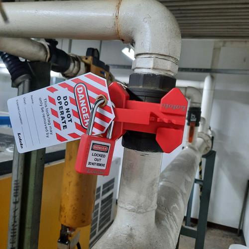 Jual LOTOTO LS3081 Safety Loto Adjustable Ball Valve Lockout Tagout ...