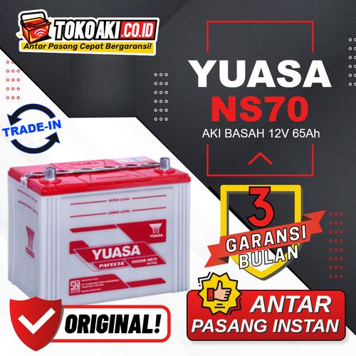Promo Aki Isuzu Panther 2000-2021 - Yuasa Pafecta NS70 - 65Ah - Tukar Aki Lama Cicil 0% 3x ...