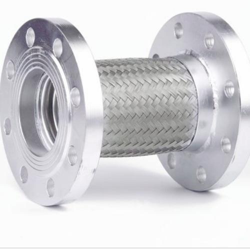 Jual Flexible Hose Stainless SS 304 Flange PN40 4"inch / Flexible Hose ...