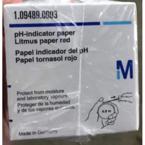Jual Litmus paper red/ kertas litmus merah, Merck 1.09489.0003 ...