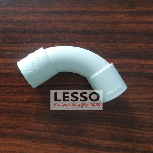 Jual Elbow Long 90* Conduit 20mm 1/2" Long Sweep Bend Fitting Pipa ...