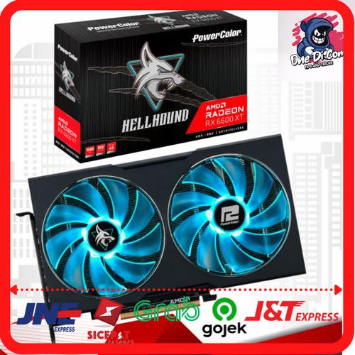 Jual POWERCOLOR RX 6600 XT Hellhound 8Gb / Radeon RX 6600XT - Kota ...