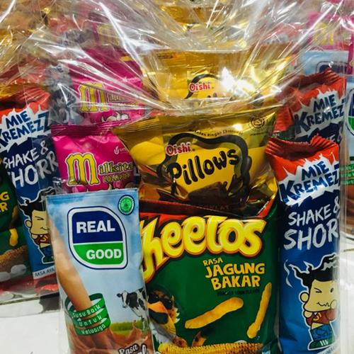 Jual paket snack ulang tahun ultah anak bingkisan jajan parsel parcel ...