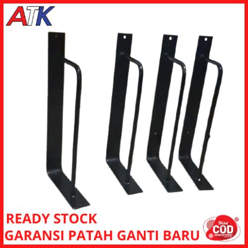 Jual Bracket Siku Besi Penyangga Rak Ambalan Dinding Besi Gantungan ...