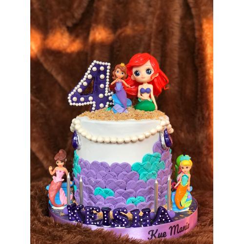 Jual KUE ULANG TAHUN SOPHIA MERMAID | SOPHIA MERMAID CAKE - Jakarta ...