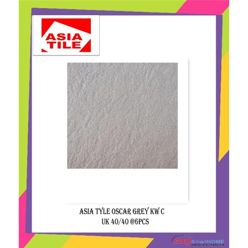 Jual KERAMIK LANTAI ASIA TILE OSCAR GREY 40 X 40 CM KW.C @6PCS - Kota ...