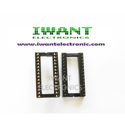 Jual SOCKET IC 28PIN 14X2 28 PIN - Kota Bandung - I.WANT ELECTRONICS ...