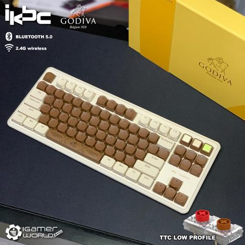 Jual iKBC S200 Godiva Tenkeyless 2.4Ghz BT Mechanical Gaming Keyboard ...