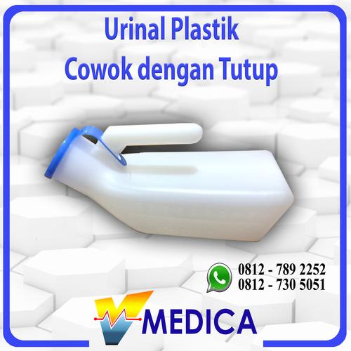 Jual Urinal Pispot Plastik Cowok dengan Tutup Merk Onemed / Penampung ...