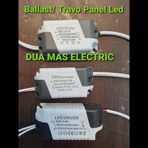 Jual Travo Driver Ballast Panel LED Downlight 6W 9 W 12Watt DAN 18 Watt ...