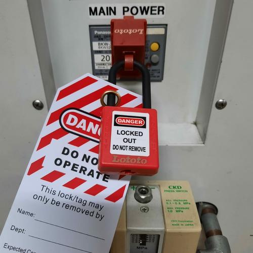 Jual LOTOTO L3821 Safety Loto Clamp-on Circuit Breaker Lockout, Handle ...