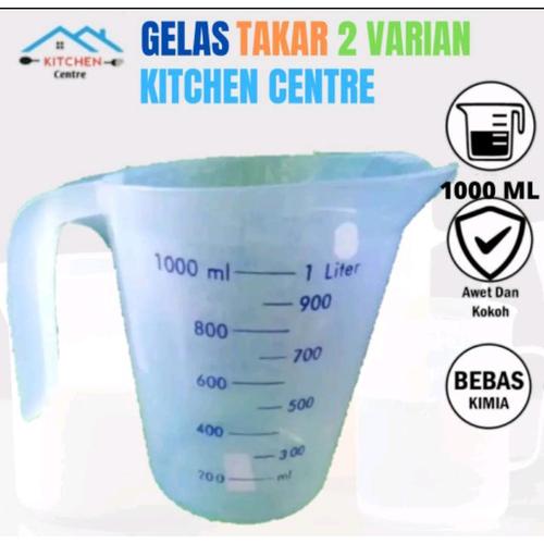 Jual Gelas Ukur 1000 ml Gelas Takaran Gelas Plastik Gelas Measuring - 1000ml - Kota Bandung ...