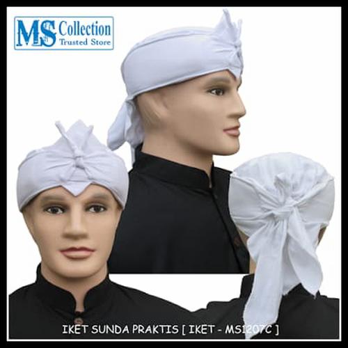 Jual Iket Bendo sunda Praktis totopong - Putih, All Size - Kab. Bogor ...