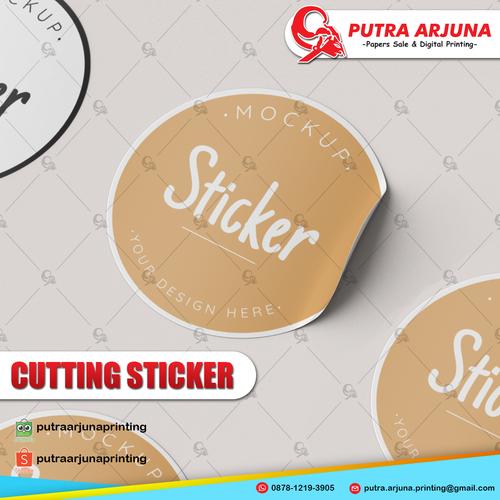 Jual Cetak Sticker Chromo A3+ Termasuk Cutting Setengah Putus - Jakarta ...