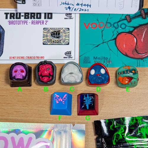 Jual Resin Artisan: Bro Caps, Alpha Keycaps, Artkey, Rejeck, Nightcaps ...