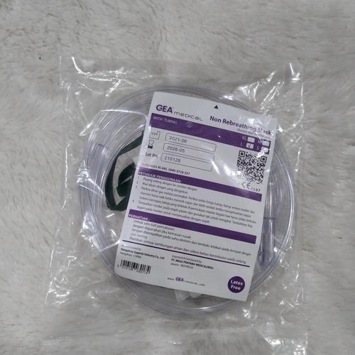 Jual MASKER NON REBREATHING OXIGEN GEA DEWASA /NON REBREATHING OXYGEN ...