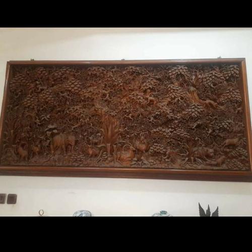 Jual Ukir Relief kayu jati | hiasan Dinding | Ukir 3D - Kab. Jepara ...