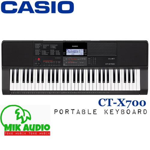 Jual Casio CTX700 / CTX 700 / CT-X700 Portable keyboard Garansi Resmi 1 ...