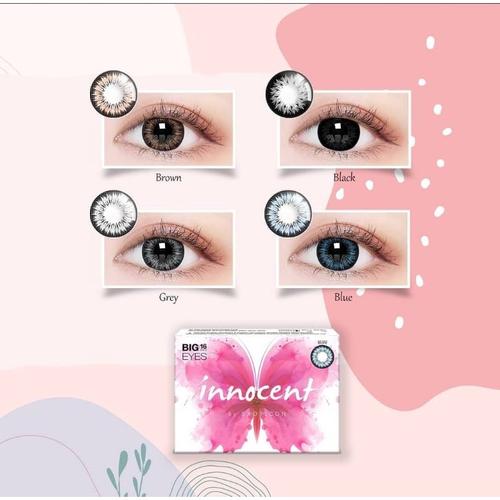 Jual SOFTLENS X2 INNOCENT NORMAL BIG EYES 16MM KOREA SOFT LENS ...