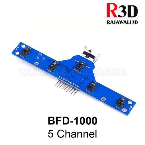 Jual BFD-1000 5 Channel Infrared Tracing Sensor Module Line Follower ...
