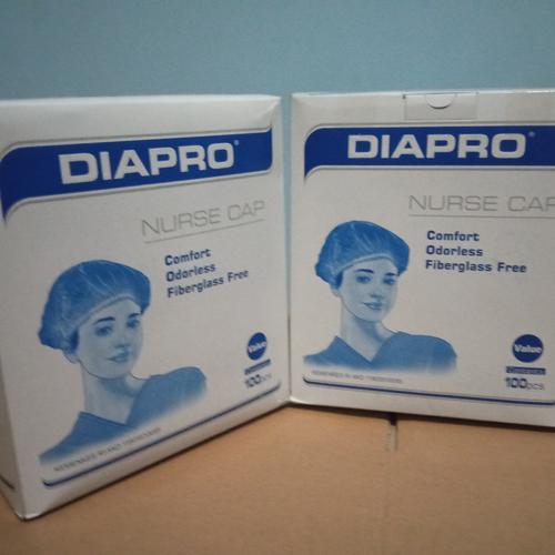 Jual Nurse Cap / Mob Cap DIAPRO warna putih 1 box 100 pcs - Kota ...