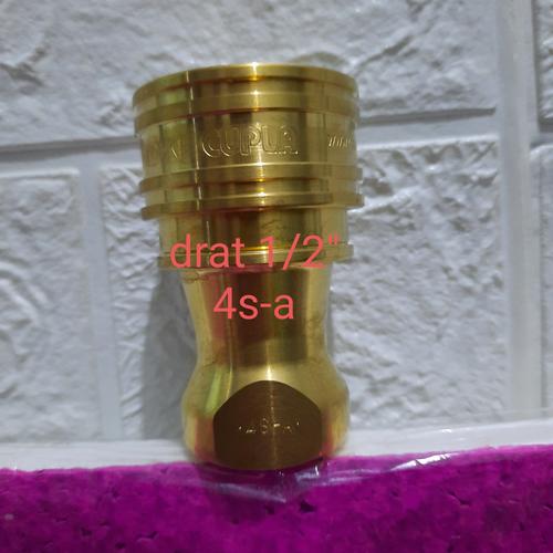 Jual female coupler connector cupla NITTO KOHKI 4S-A 1/2" - Kota ...