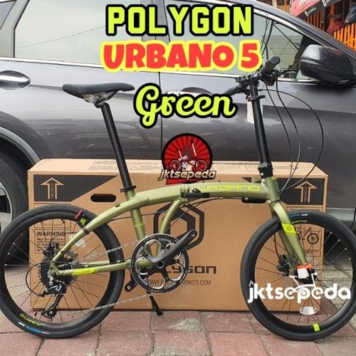 Jual Sepeda Lipat Polygon Urbano 5 - Hijau - Jakarta Barat - Jktsepeda ...