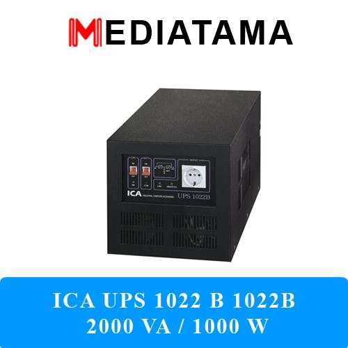 Jual ICA UPS 1022 B 1022B 2000 VA / 1000 W - Kota Medan - MediatamaIT ...