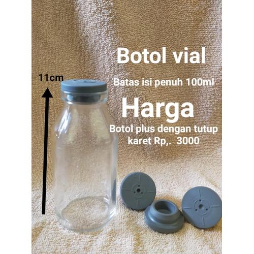 Jual Botol vial / Botol polos / Botol Asi / Botol bulat / Botol kaca ...