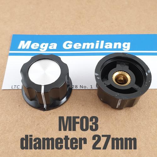 Jual Knob potensio belimbing knob bakelit +baut - 27mm - Jakarta Barat ...