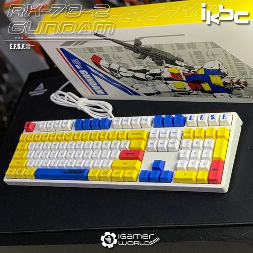 Promo iKBC GUNDAM RX-78-2 Fullsize C210 Mechanical Gaming Keyboard ...