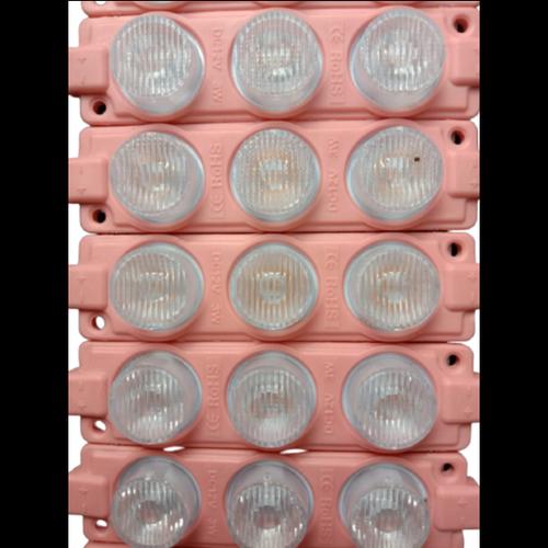 Jual Lampu LED 3 Mata 12 Volt DC 3 Watt Strip Besar LED Module 12V ...