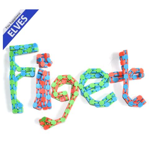 Jual Wacky Tracks Wacky Track Chain Fidget Toys Sensory Pop It Tiktok ...