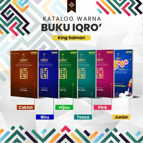 Jual iqro custom nama king salman I Iqra 1 sampai 6 I Iqra berwarna ...