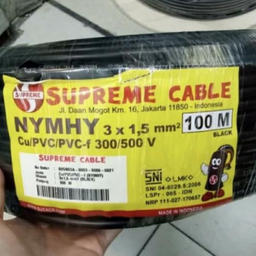 Jual Kabel Listrik NYYHY 3x1.5 3x1,5 Supreme 100M 100 Meter - Jakarta Pusat - Bina Electric ...