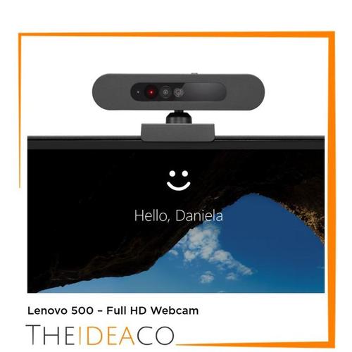 Jual LENOVO 500 FULL HD WEBCAM + WINDOWS HELLO FACIAL RECOGNITION ...