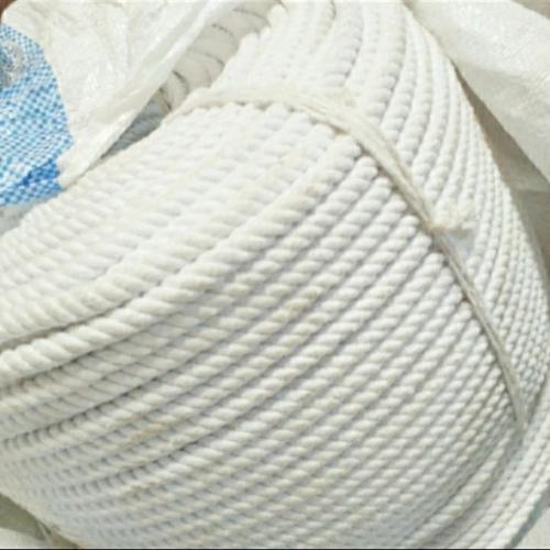 Jual tali tambang besar 12mm kuralon tali tambang kain putih per roll ...