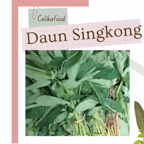 Jual Daun Singkong 1 Ikat Sayur Sampeu Ketela Ubi Kayu Fresh Sayuran ...