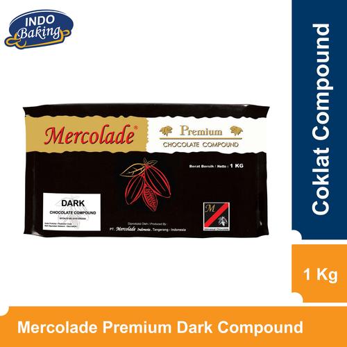 Jual Mercolade Premium Dark Chocolate Compound 1 kg - Kota Bekasi ...